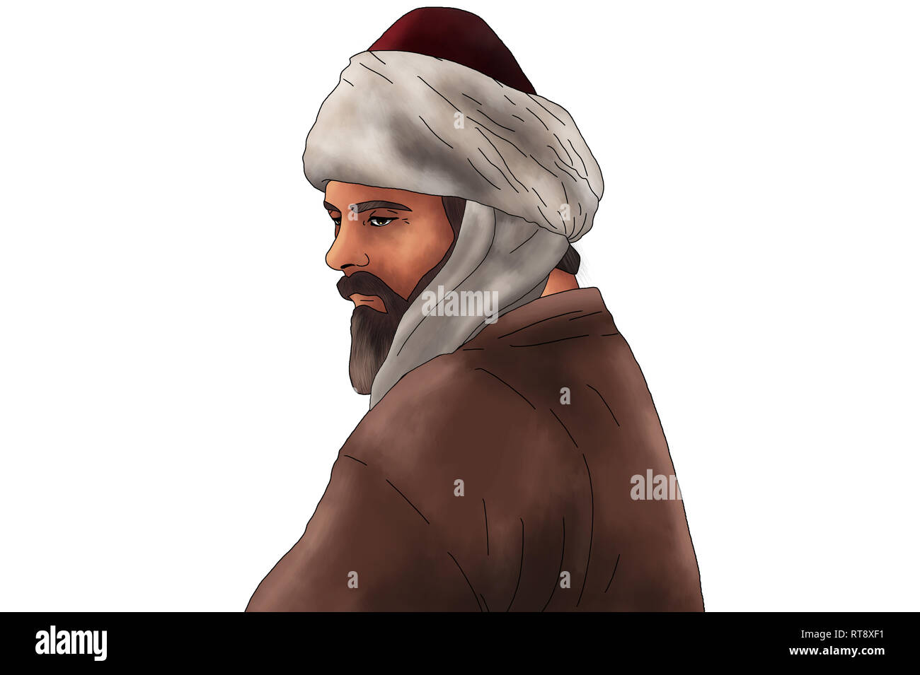 Portrait of people from middle east in islam life Stock Photo - Alamy