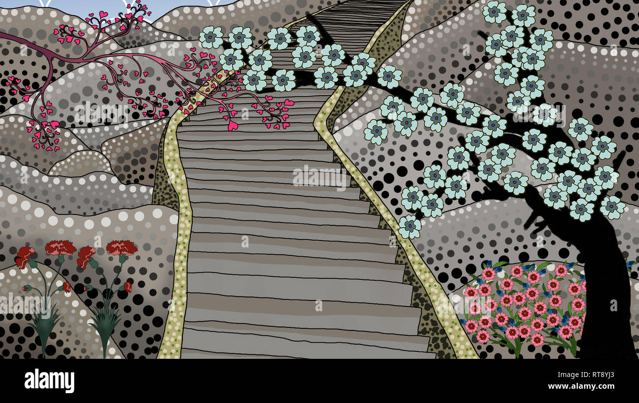 Turkish traditional miniature art Stock Photo - Alamy