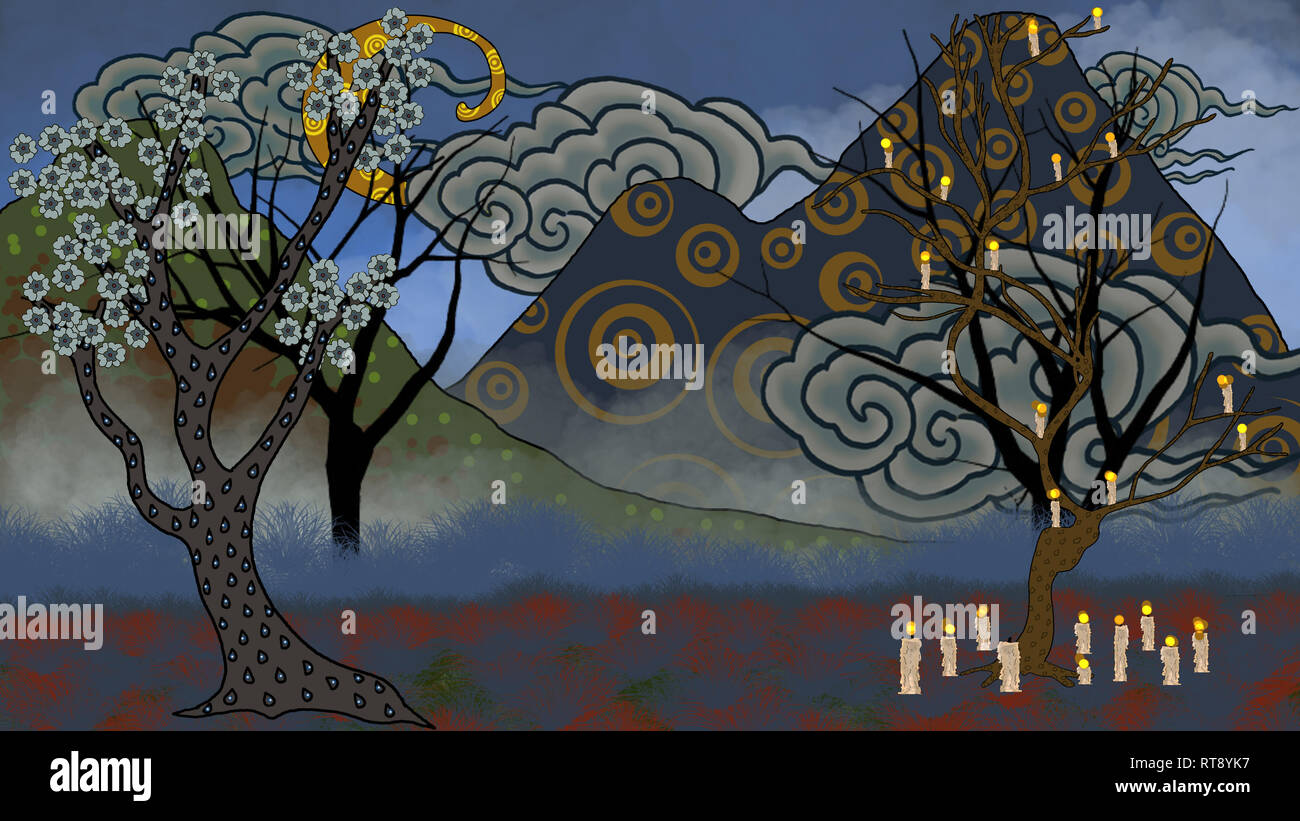 Turkish traditional miniature art Stock Photo - Alamy