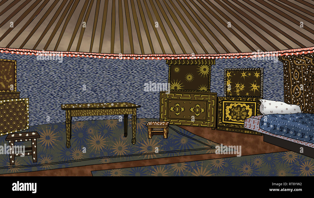 Turkish traditional miniature art Stock Photo - Alamy