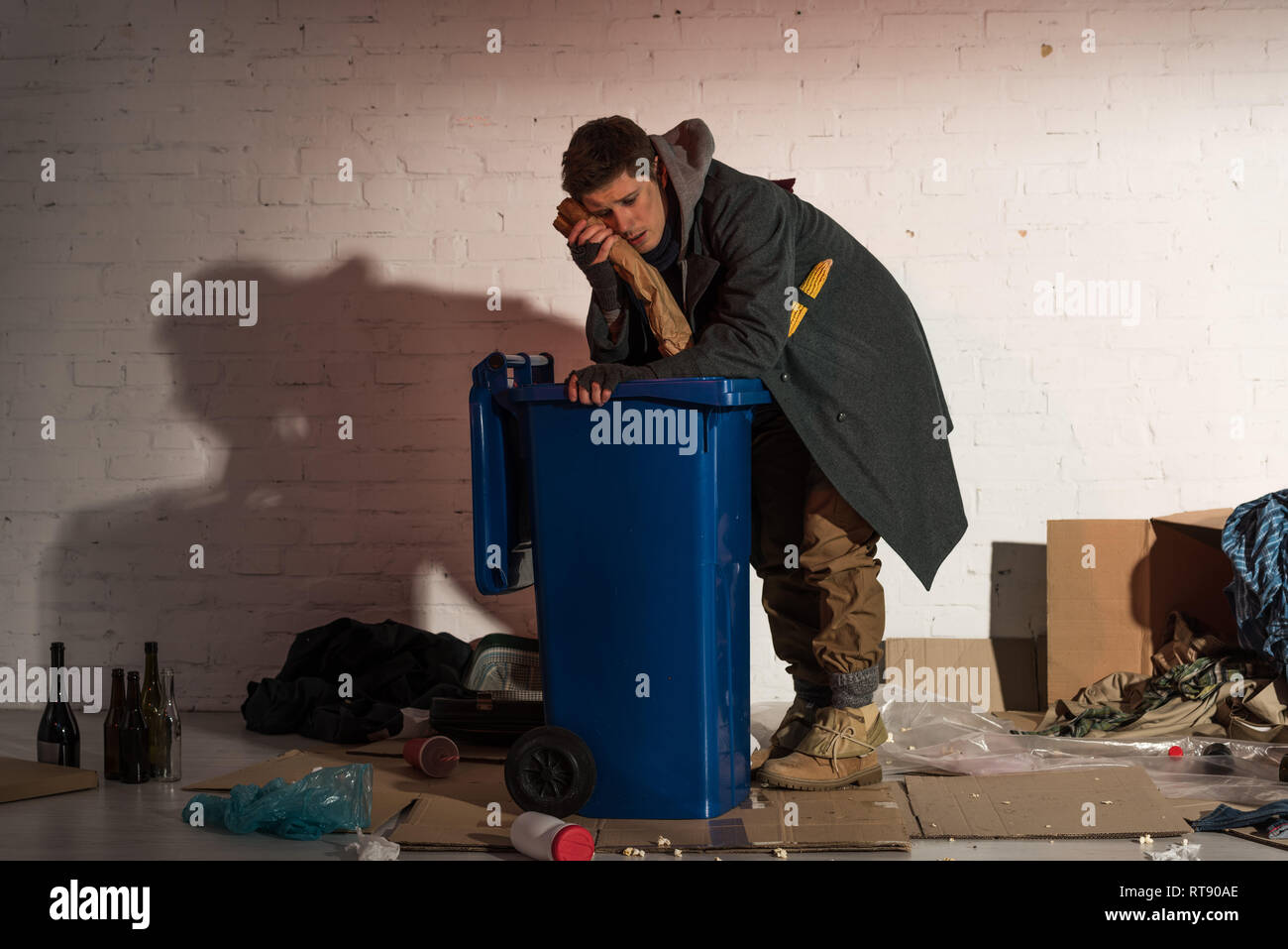 Bread face man hi-res stock photography and images - Alamy