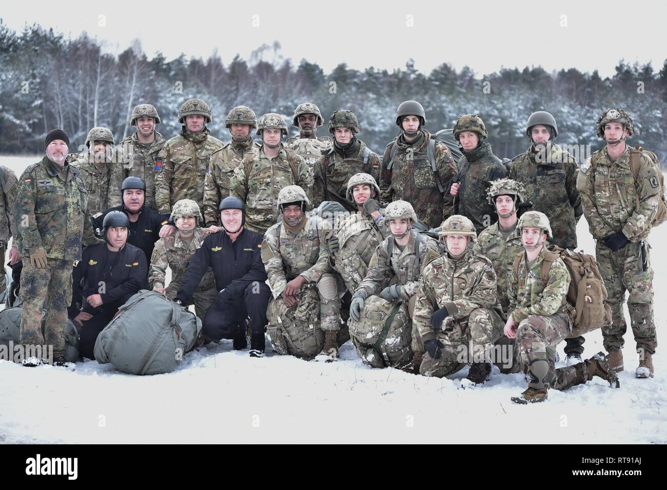 The commander of 4th Battalion, 319th Field Artillery Regiment, 173rd ...
