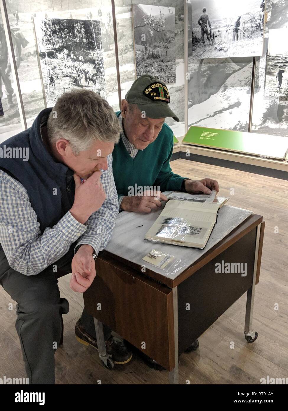 Howard Hall, a 99-year-old World War II veteran, talks about his ...