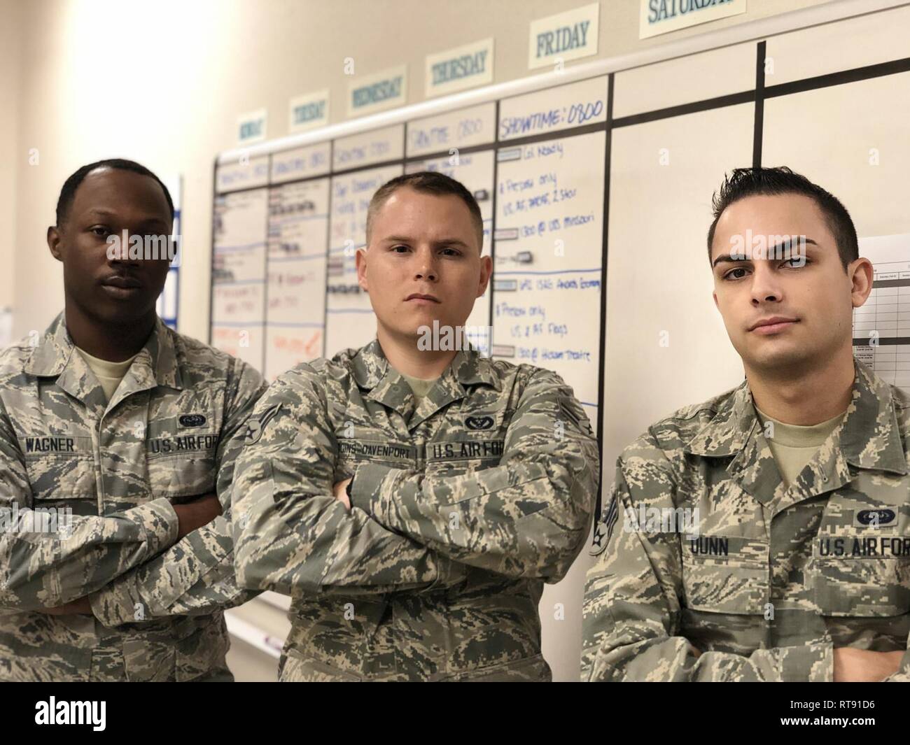 Airman 1st Class Nicholas Wagner, Airman 1st Class Brandon Higgins ...