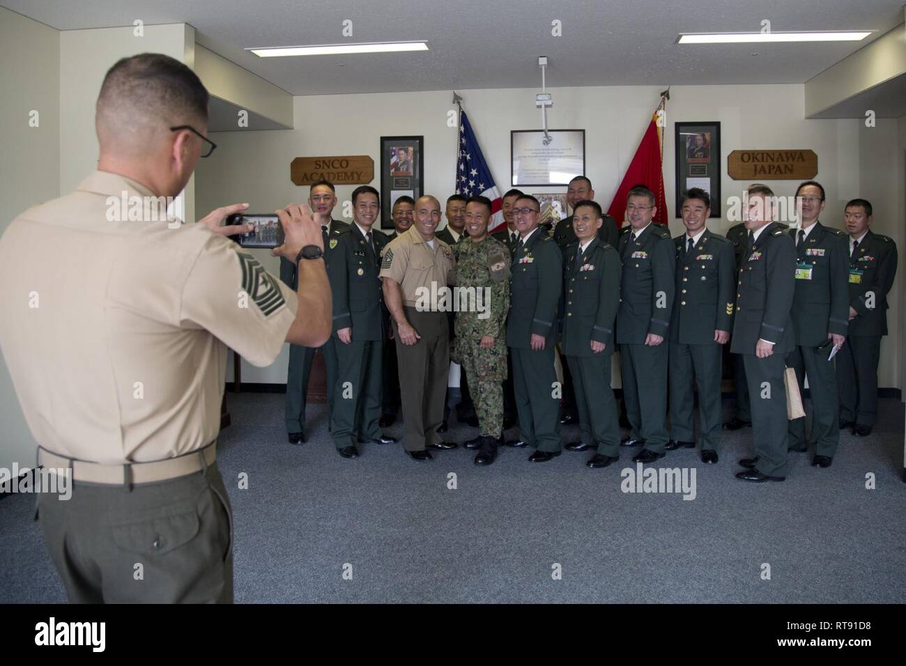 U.S Marine Corps Sgt.Maj. Michael S. Payne, Staff Non-Commissioned ...