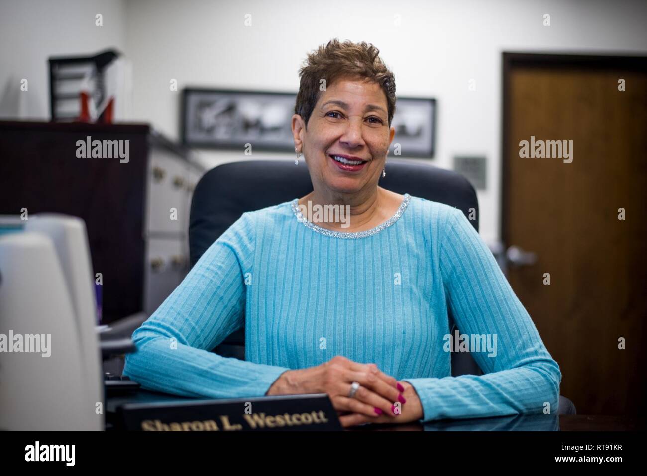 Sharon L. Westcott, 512th Maintenance Group commander’s secretary ...