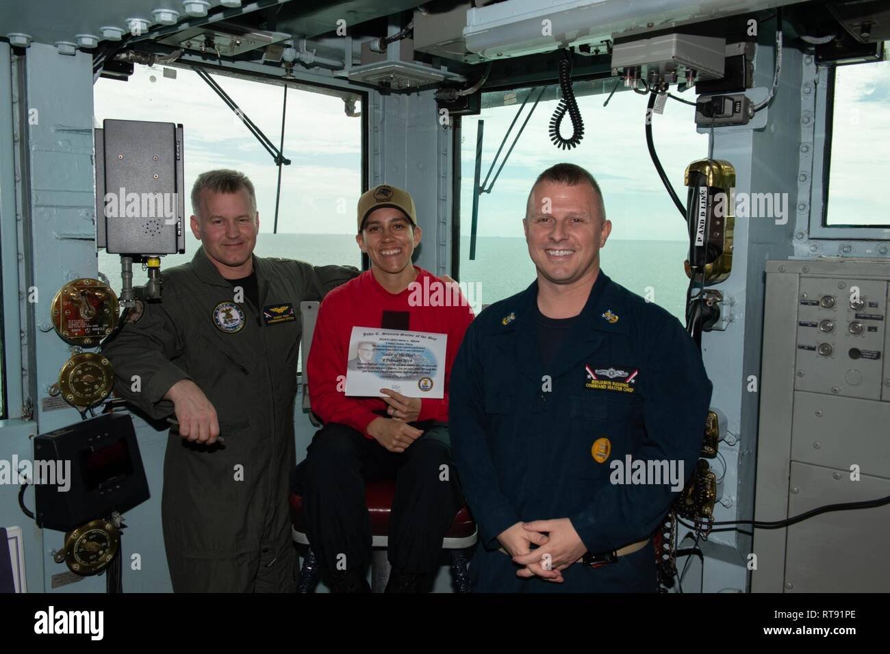 U.S. Navy Aviation Ordnanceman Airman Apprentice Sierra Rhame, from ...