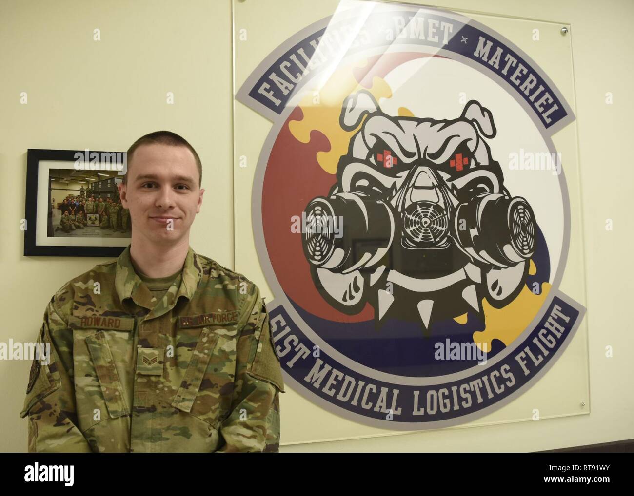 Senior Airman Nathan Howard, a biomedical equipment technician with the ...