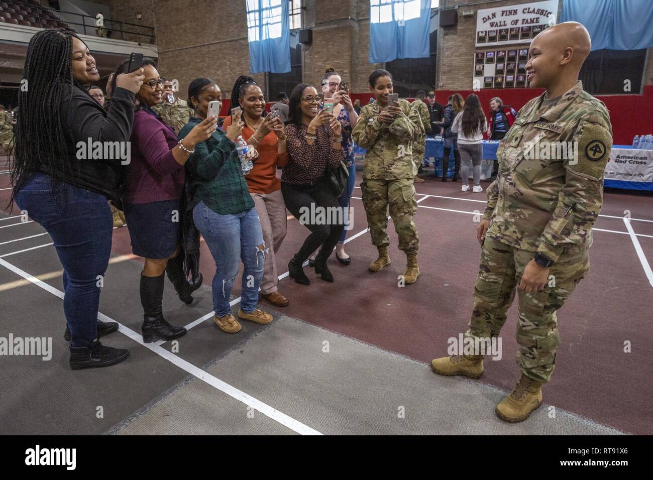 U.S. Army Spc. Imani Q. Gayle, 2nd Battalion, 113th Infantry Regiment ...