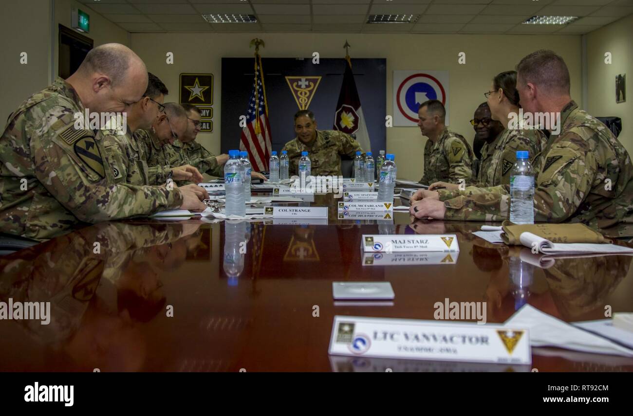U.S. Army Lt. Gen. Michael X. Garrett, U.S. Army Central commander ...