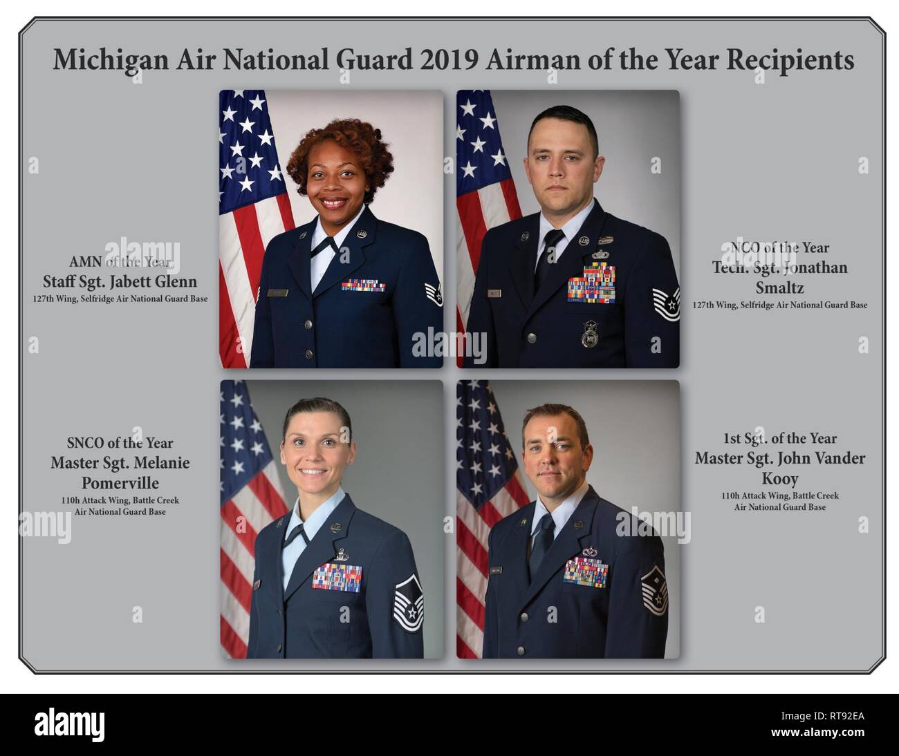 The Michigan Air National Guard's 2019 Airmen of the Year: Staff Sgt ...