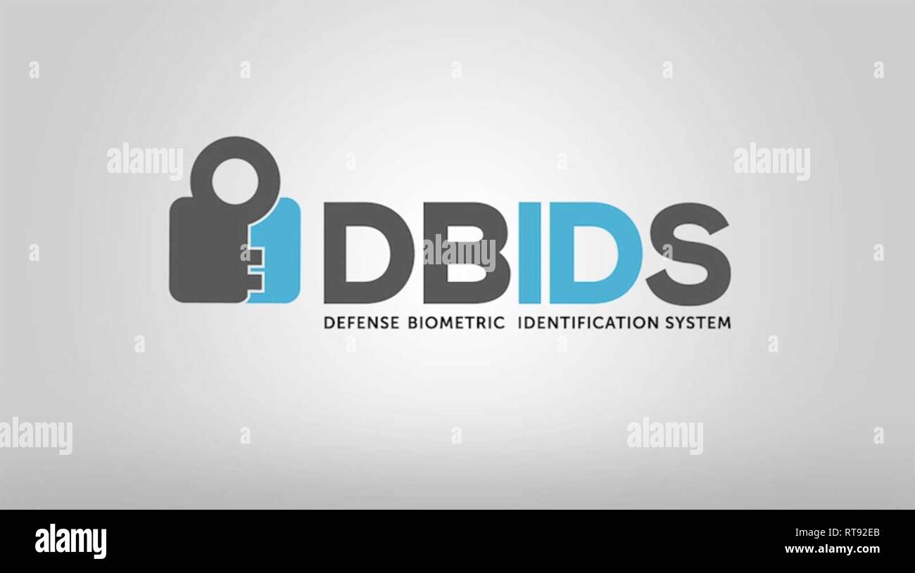 Defense Biometric Identification System logo Stock Photo - Alamy