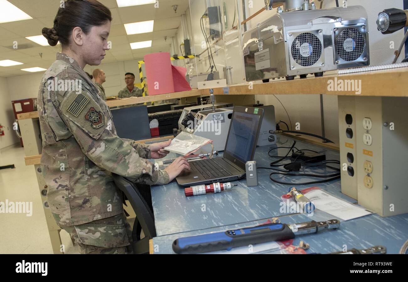 U.S. Air Force Staff Sgt. Angelika Kassel, a 60th Maintenance Squadron ...
