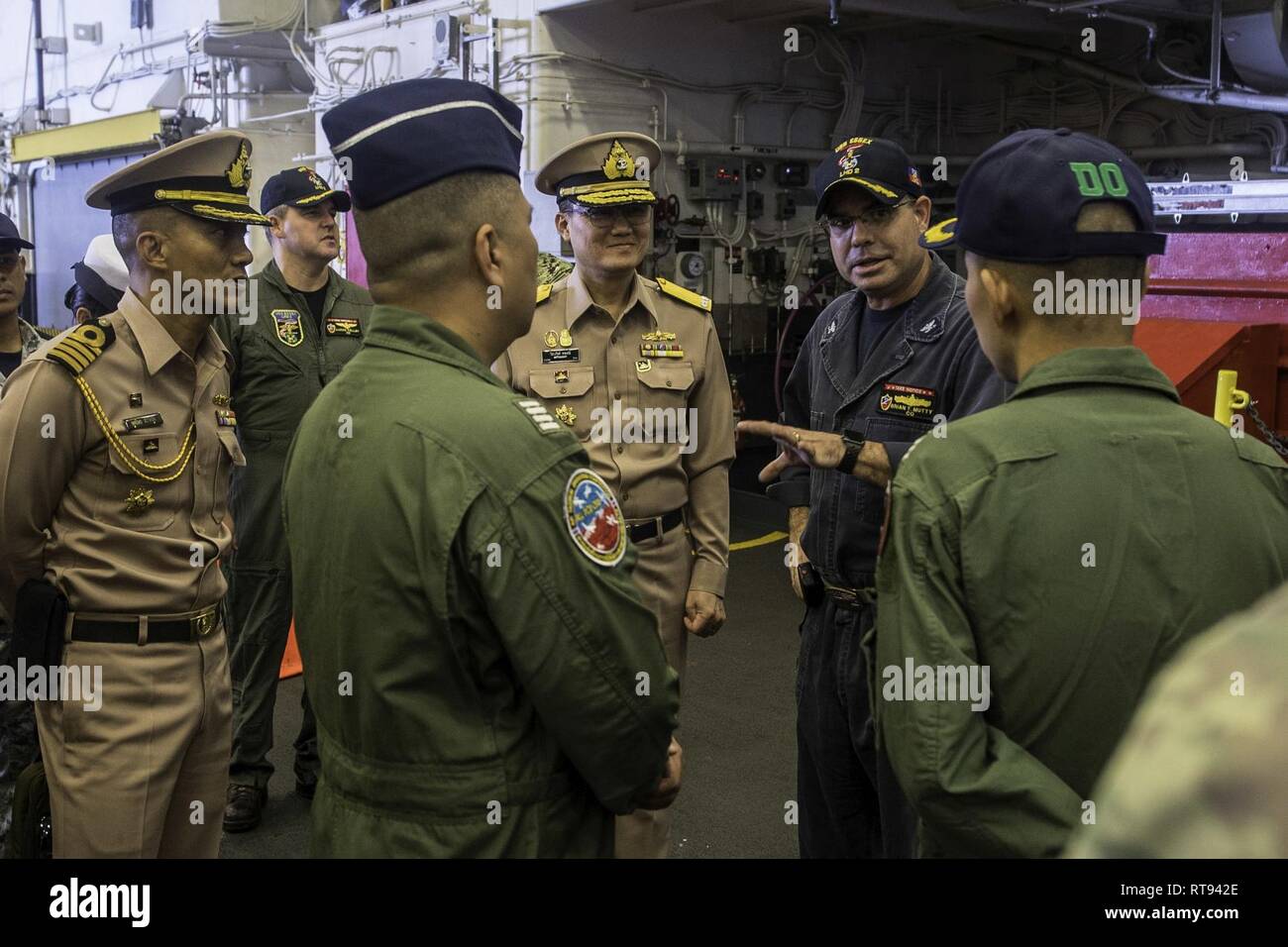 PHUKET, THAILAND (Jan. 25, 2019) U.S. Navy Capt. Brian Mutty ...