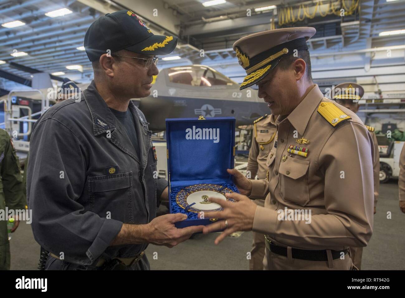 PHUKET, THAILAND (Jan. 25, 2019) Rear Adm. Wittanarat Gajaseni, Chief ...