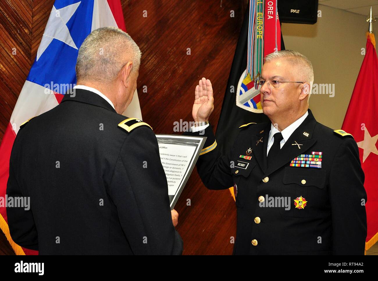 The Puerto Rico National Guard celebrated a promotion ceremony at the ...