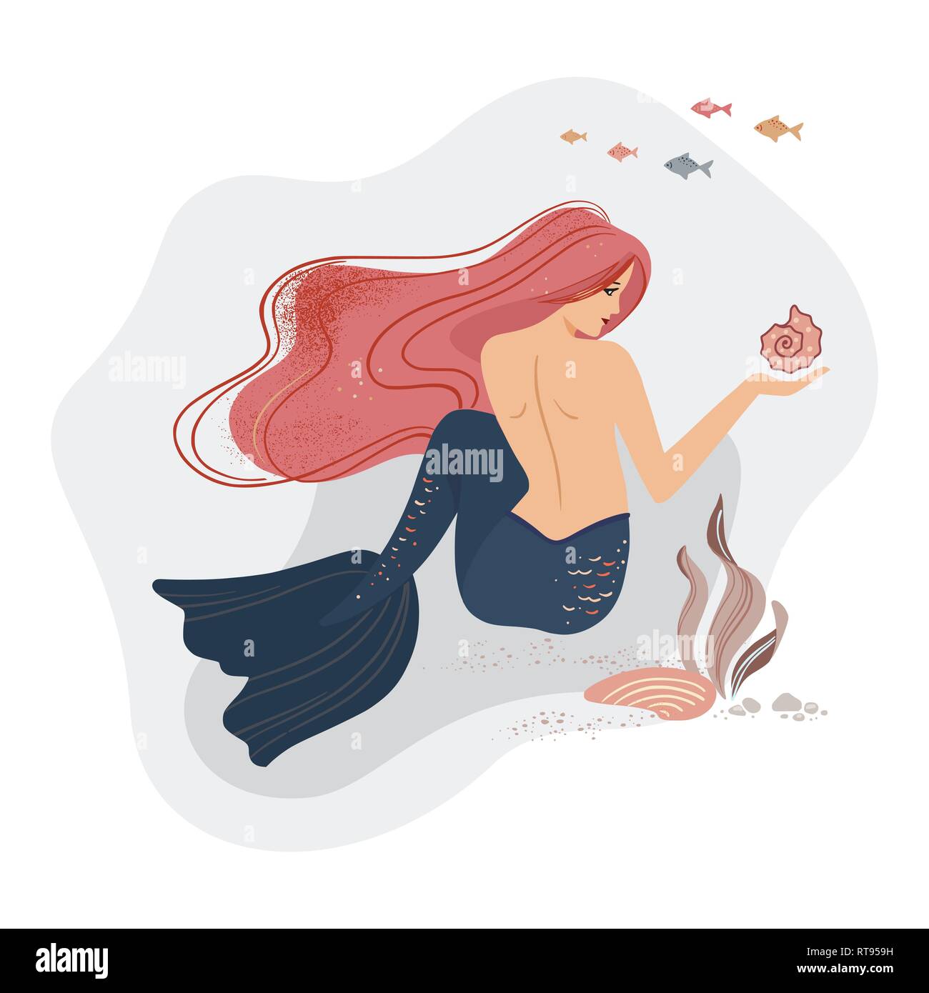 Mermaid character hi-res stock photography and images - Alamy