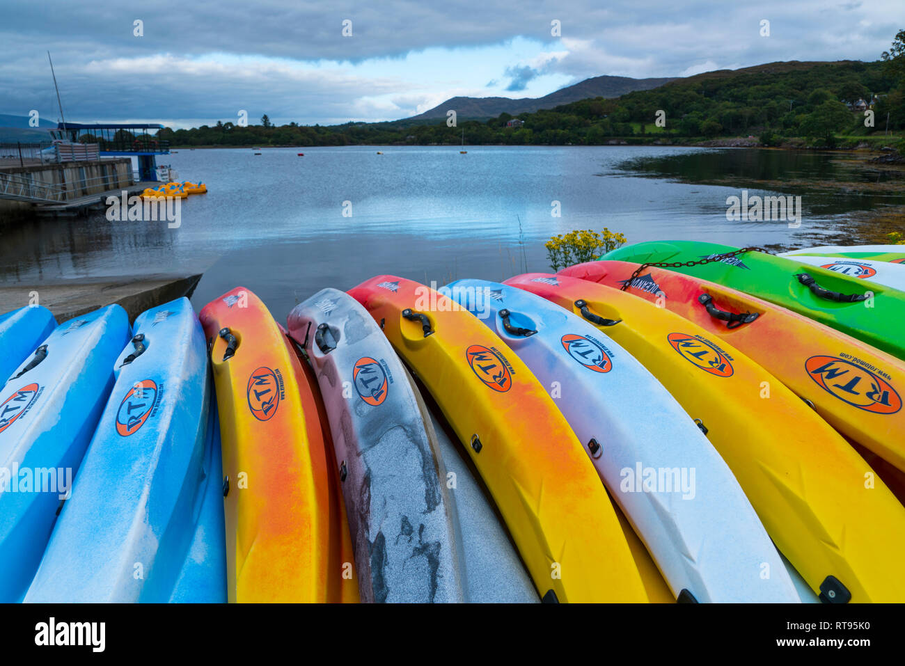 Kayaking, Kenmare Bay, Ring of Kerry Trail, County Kerry, Ireland ...