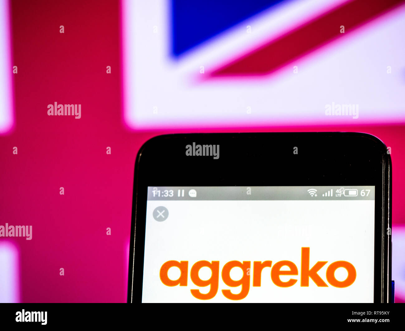 Aggreko hi-res stock photography and images - Alamy