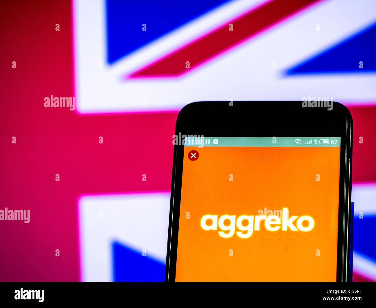 Aggreko hi-res stock photography and images - Alamy