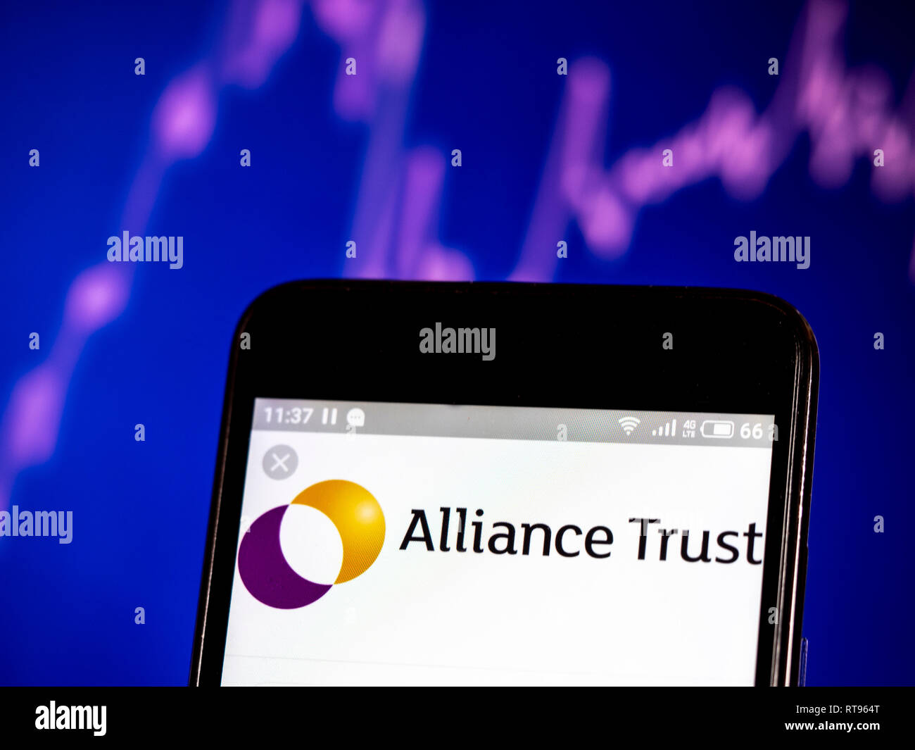 Alliance trust logo hi-res stock photography and images - Alamy