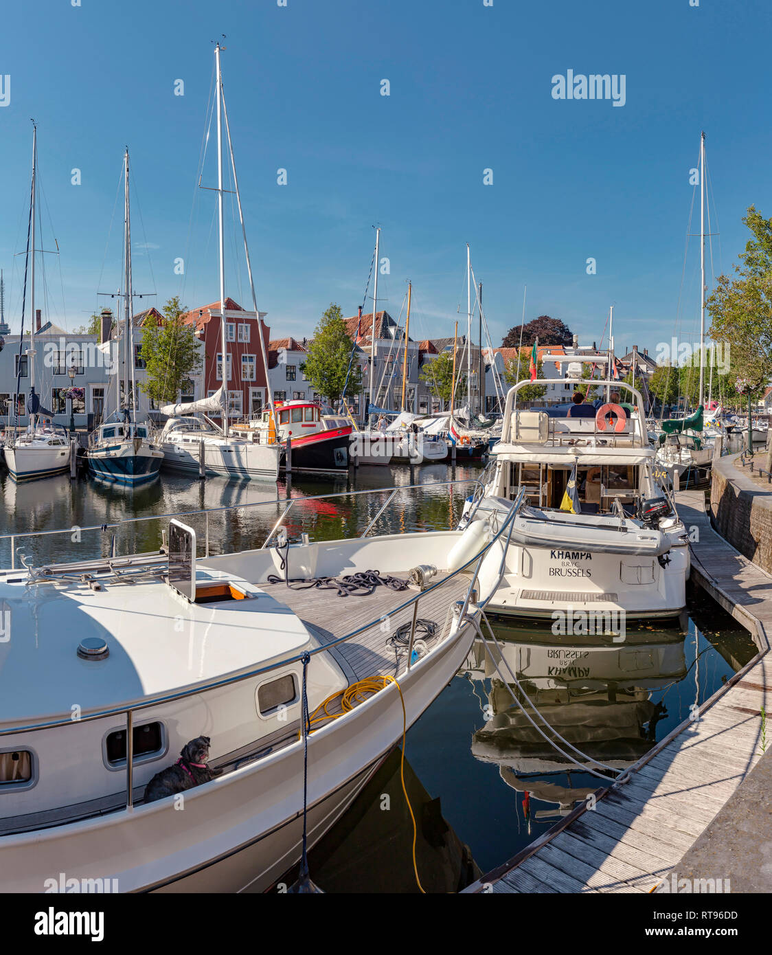 The City port Stock Photo - Alamy