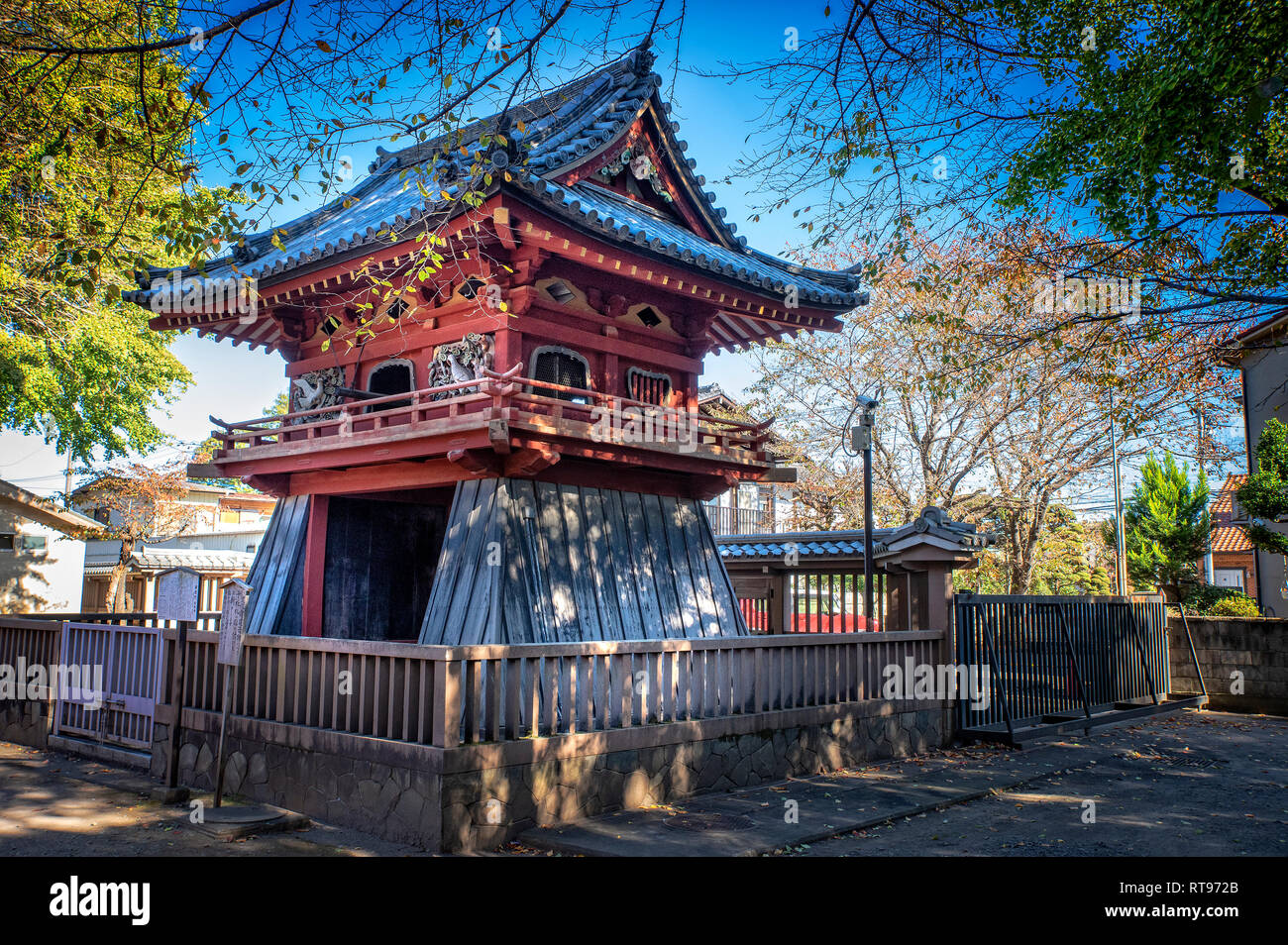Japanese bell tower hi-res stock photography and images - Alamy