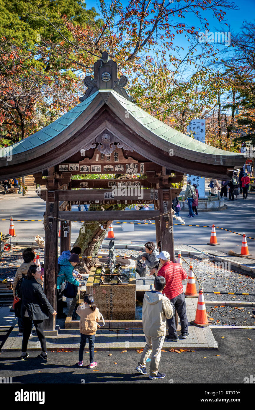 Kitain Temple, Kawagoe, Japan Stock Photo - Alamy