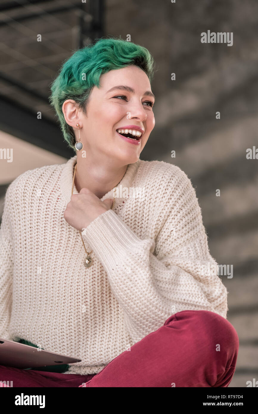 Excited feeling hi-res stock photography and images - Alamy