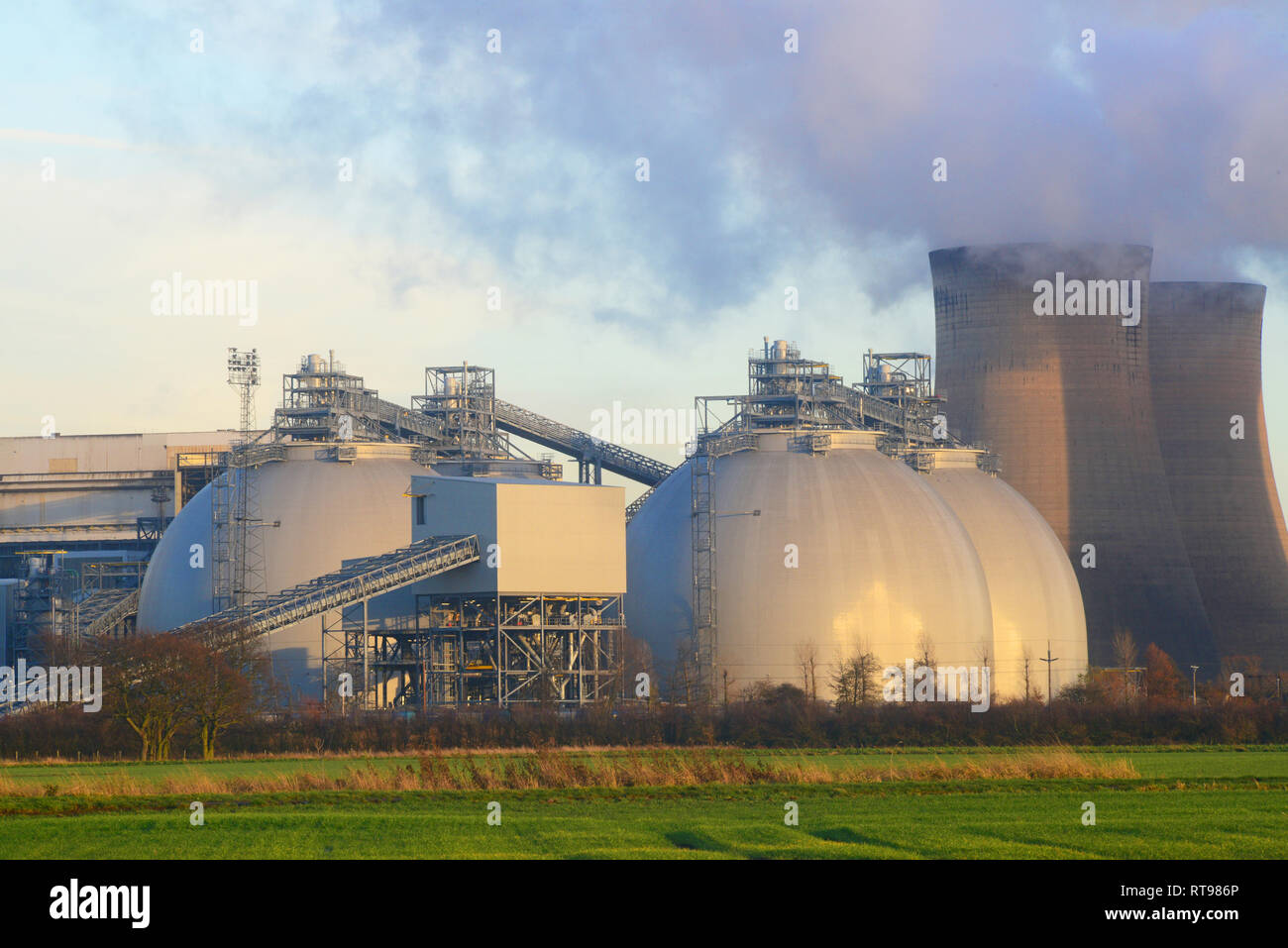 new gas generating turbines and battery storage facility at drax power ...