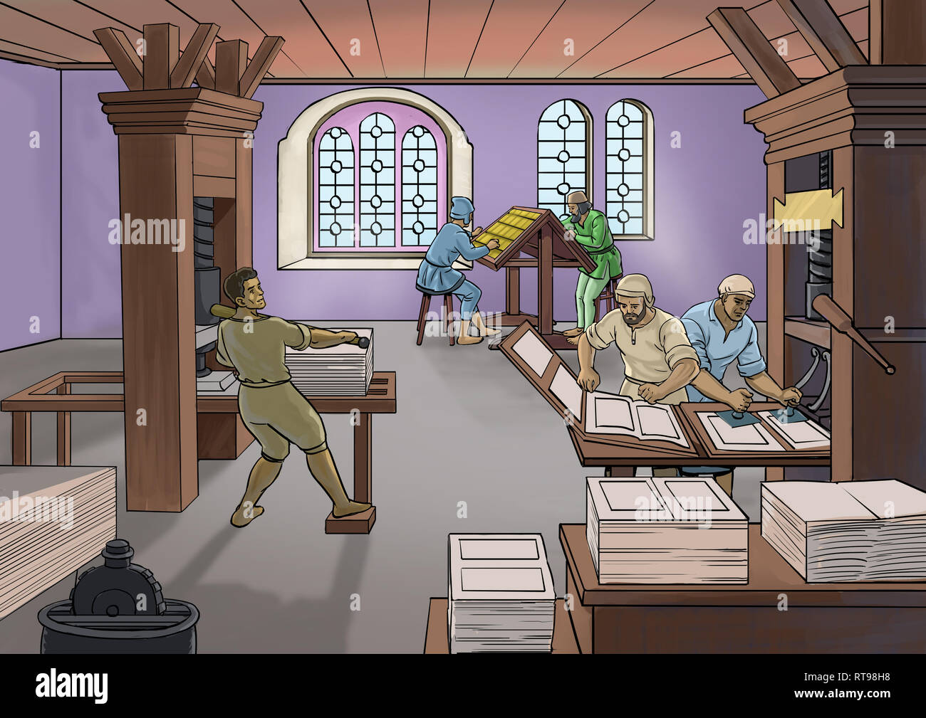 Ancient building from medieval age Stock Photo - Alamy