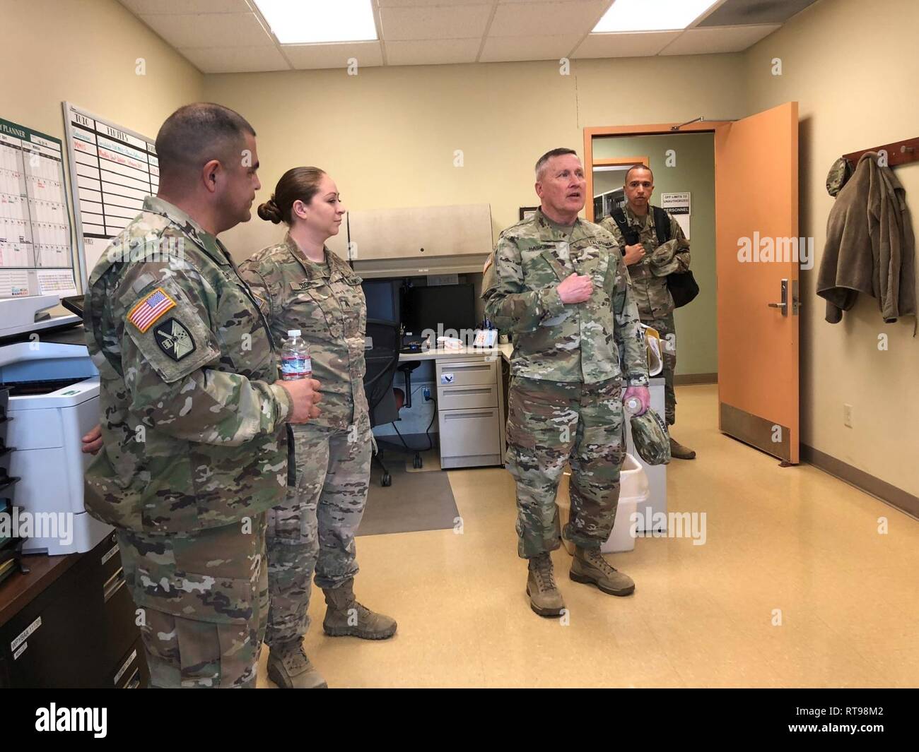 California Army National Guard Commander, Maj. Gen. Lawrence Haskins ...
