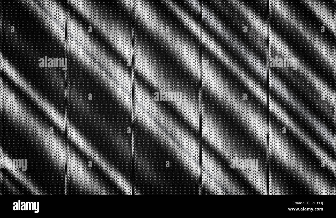 Metal texture bar . Absract metallic with mesh background Stock Photo ...