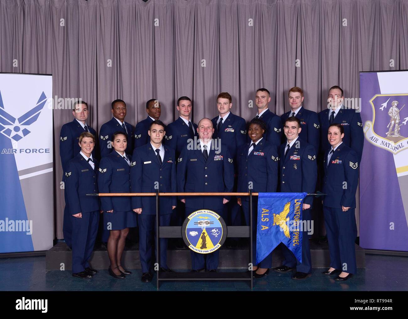 United States Air Force Airman Leadership School, Class 19-4, A-flight ...