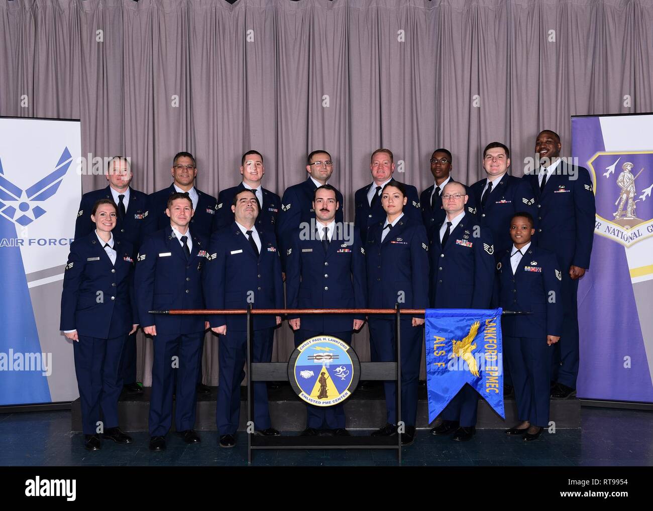 United States Air Force Airman Leadership School, Class 19-4, F-flight ...