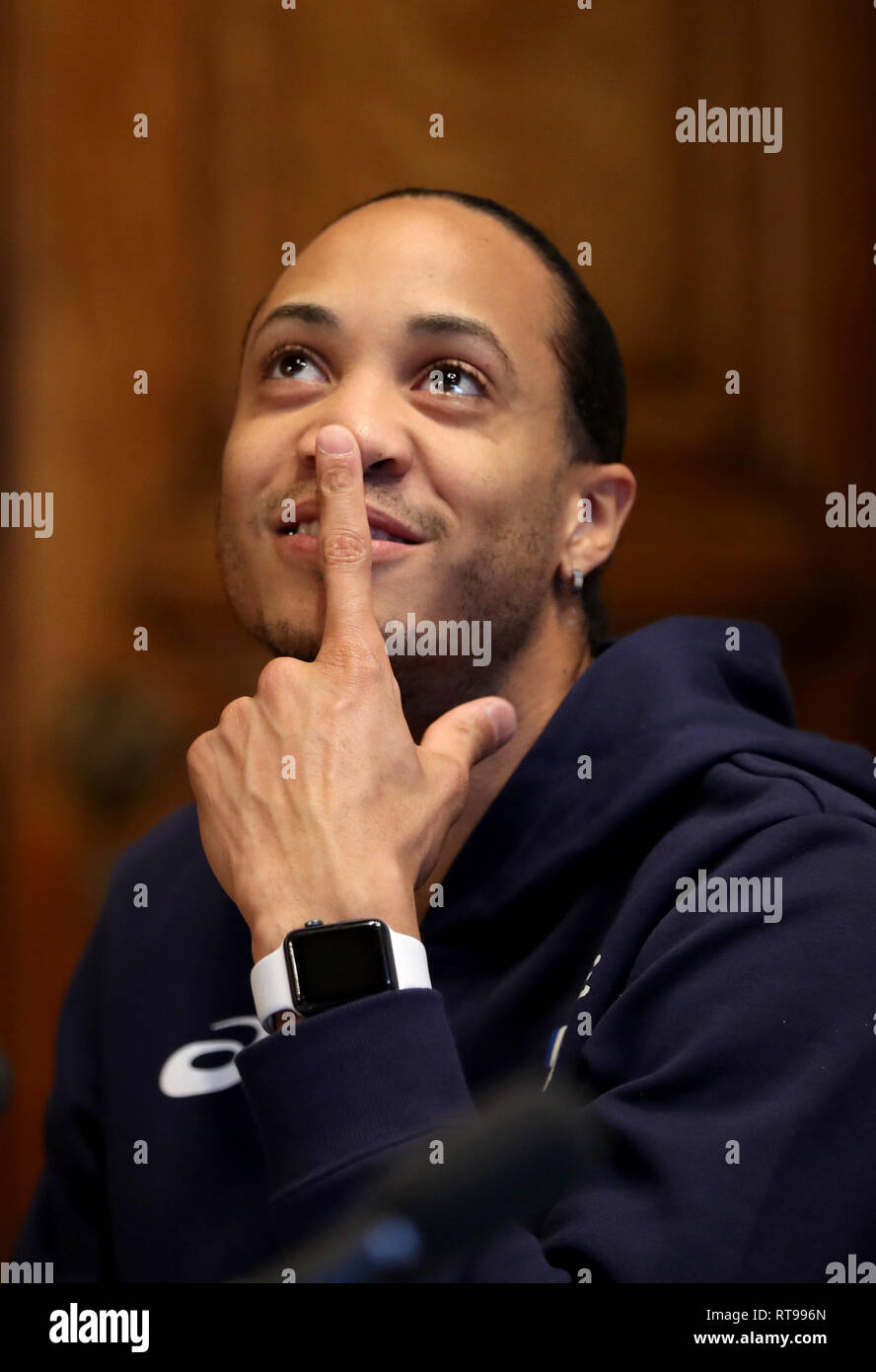 France's Pascal Martinot-Lagarde during the Glasgow 2019 European ...