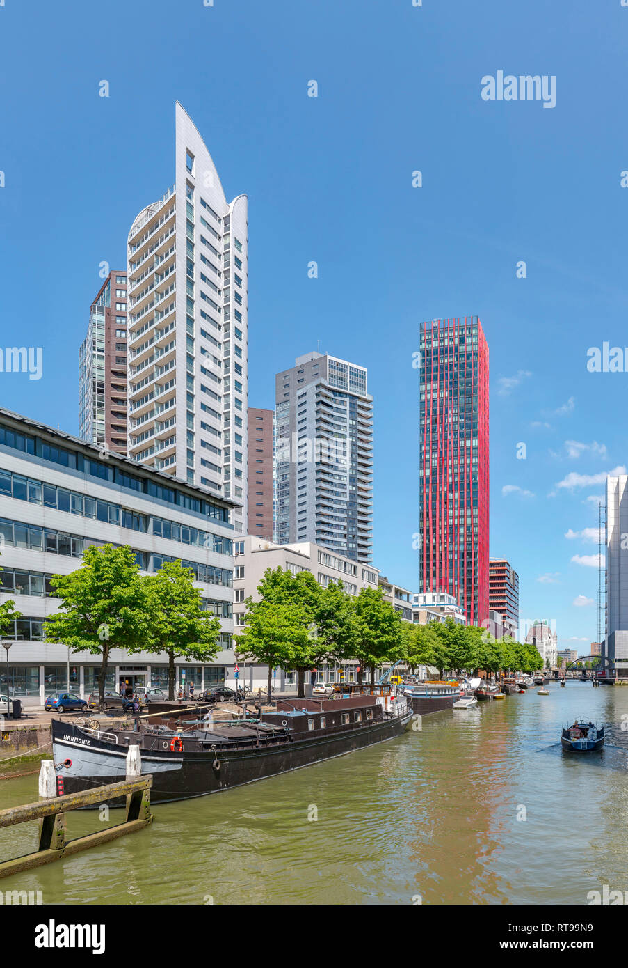 High rise apartment buildings at the Shipbuilders-port Stock Photo - Alamy