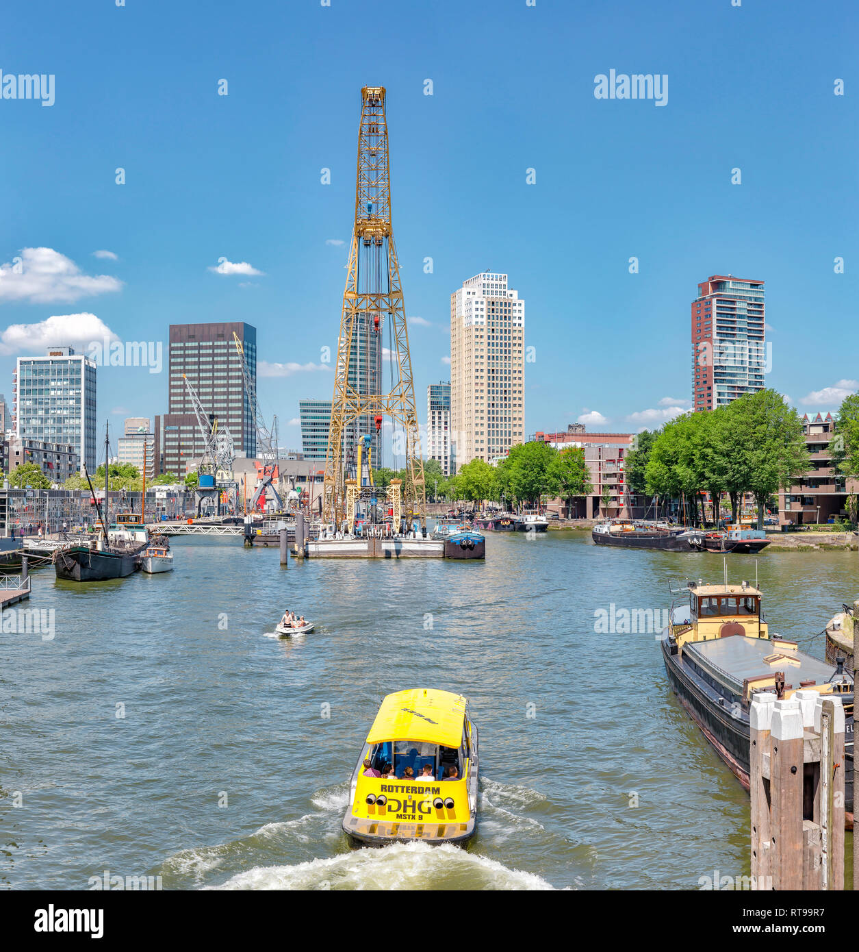 The Port-Museum at the Leuveport Stock Photo - Alamy