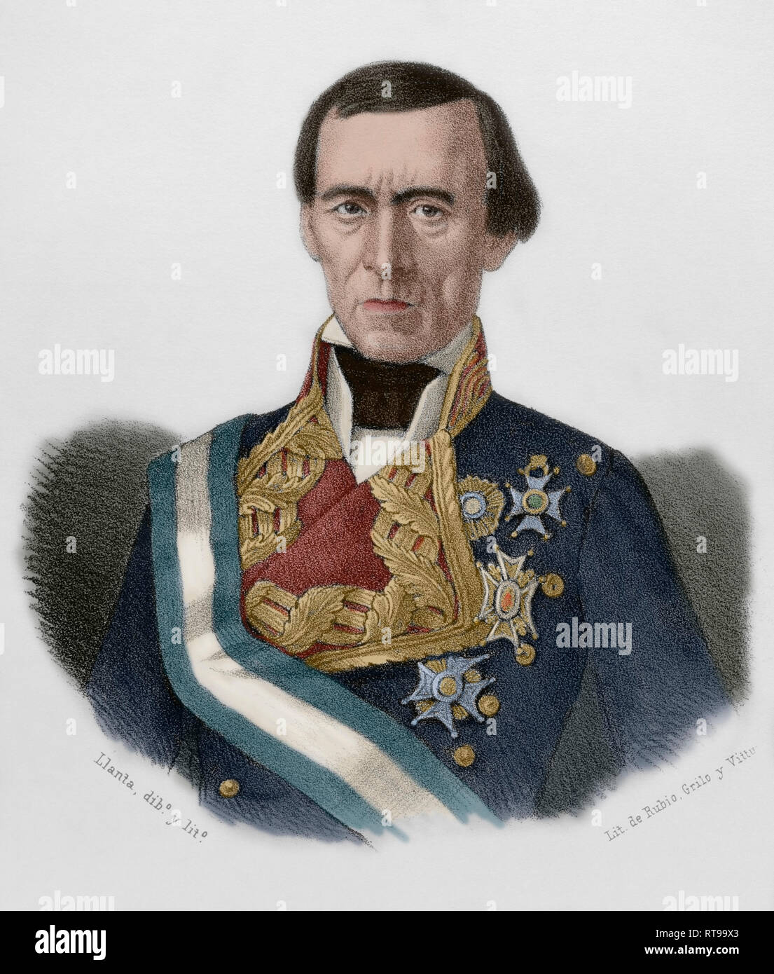 Historia ilustrada y descriptiva de sus provinces hi-res stock ...