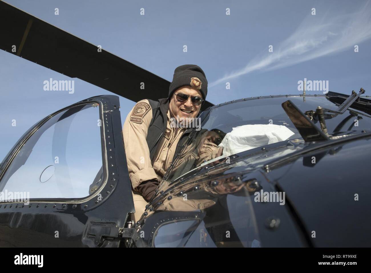 An air interdiction agent with the U.S. Customs and Border Protection ...