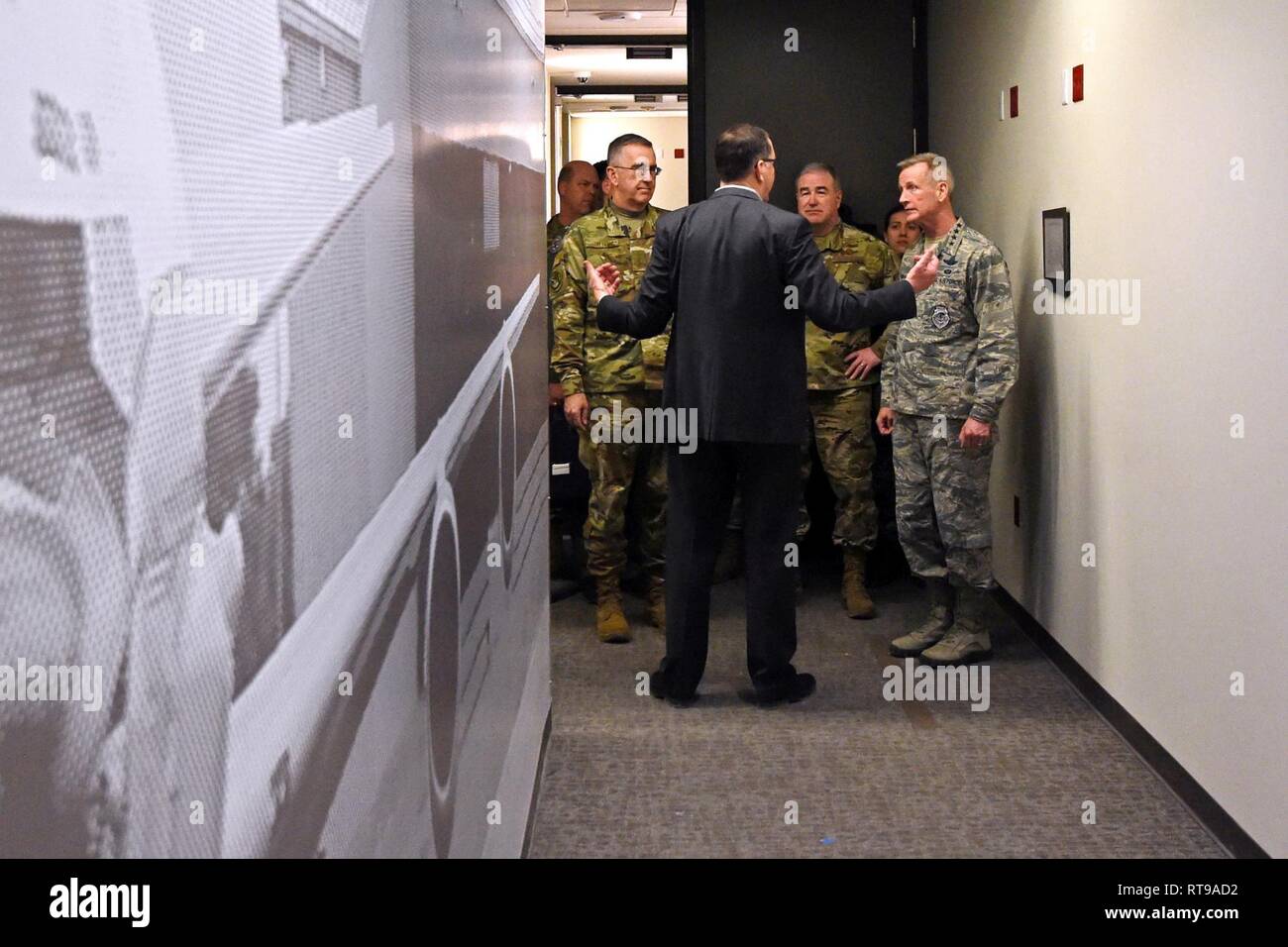 U.S. Air Force Gen. Terrence O’Shaughnessy (far right), commander of ...