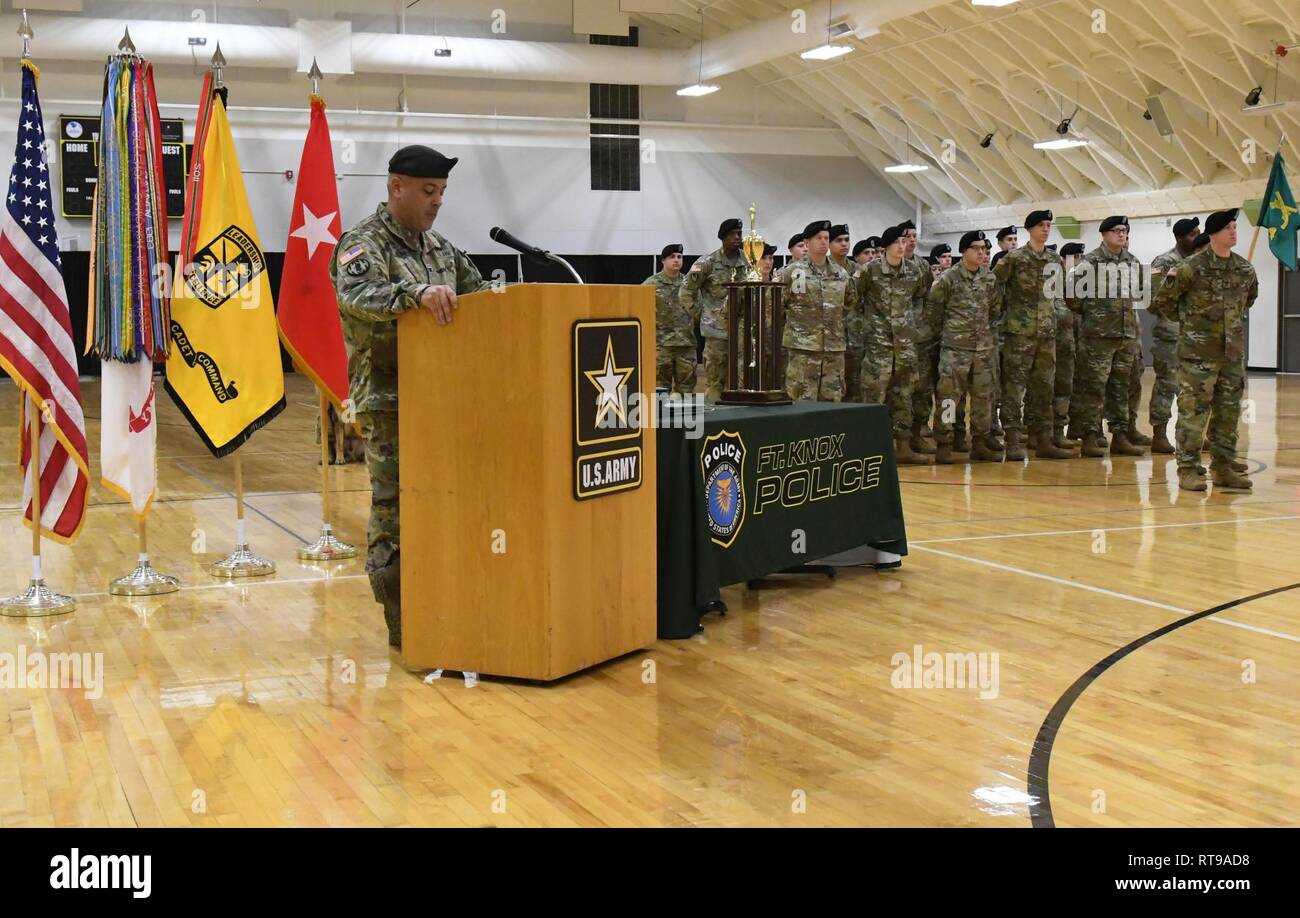 Col. William Benner, TRADOC Provost Marshal praised the 34th MP Det ...