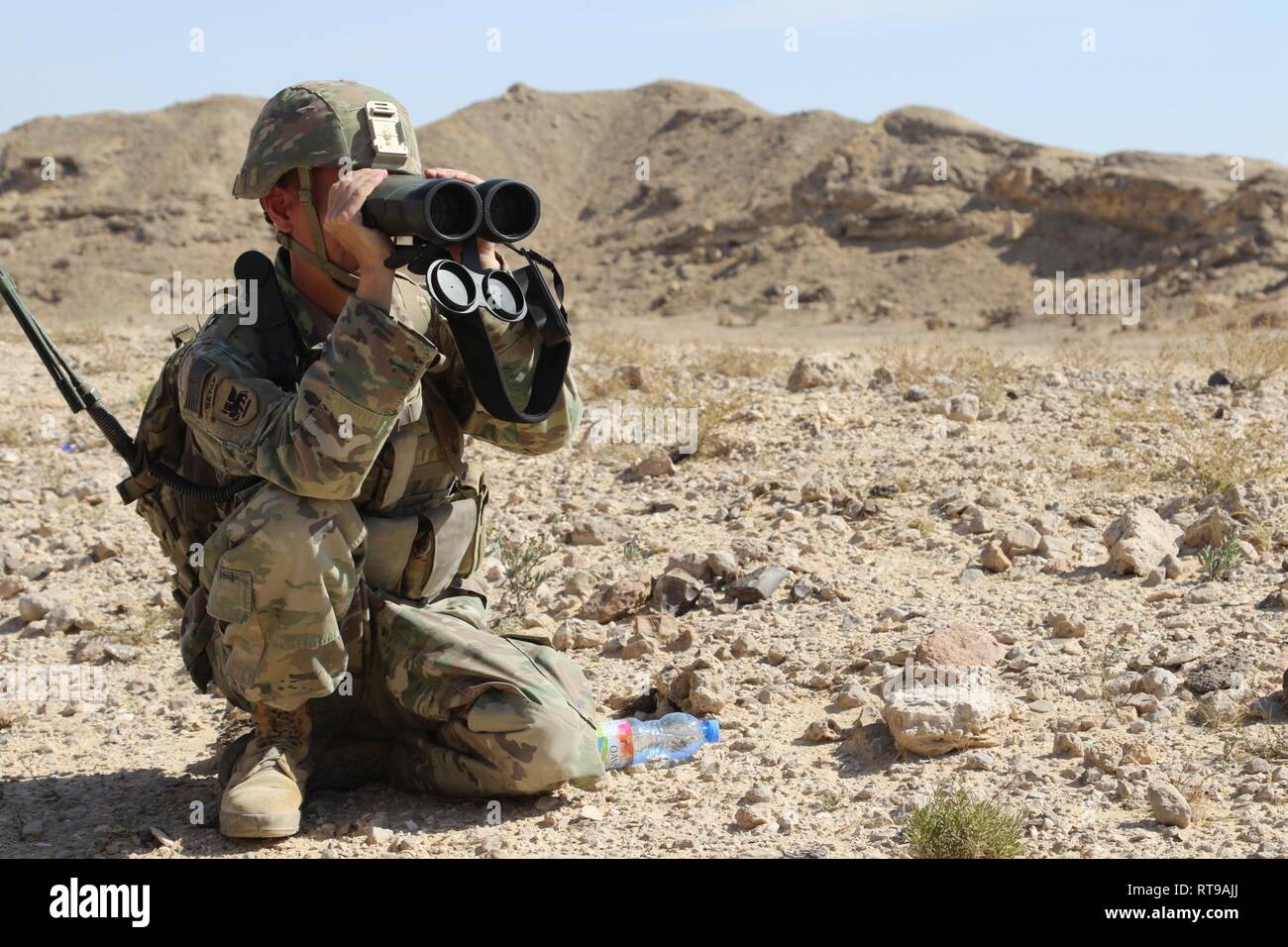 Sgt. Aaron Koerth, a Forward Observer with 2nd Battalion, 114th Field ...