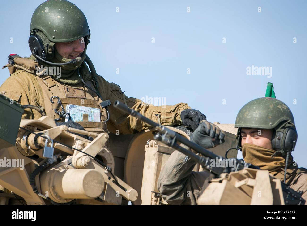U.S. Marines assigned to 2nd Tank Battalion, 2nd Marine Division ...