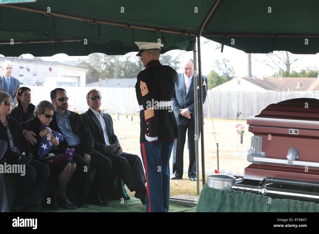 Marines and civilian-Marines aboard Marine Corps Logistics Base Albany ...