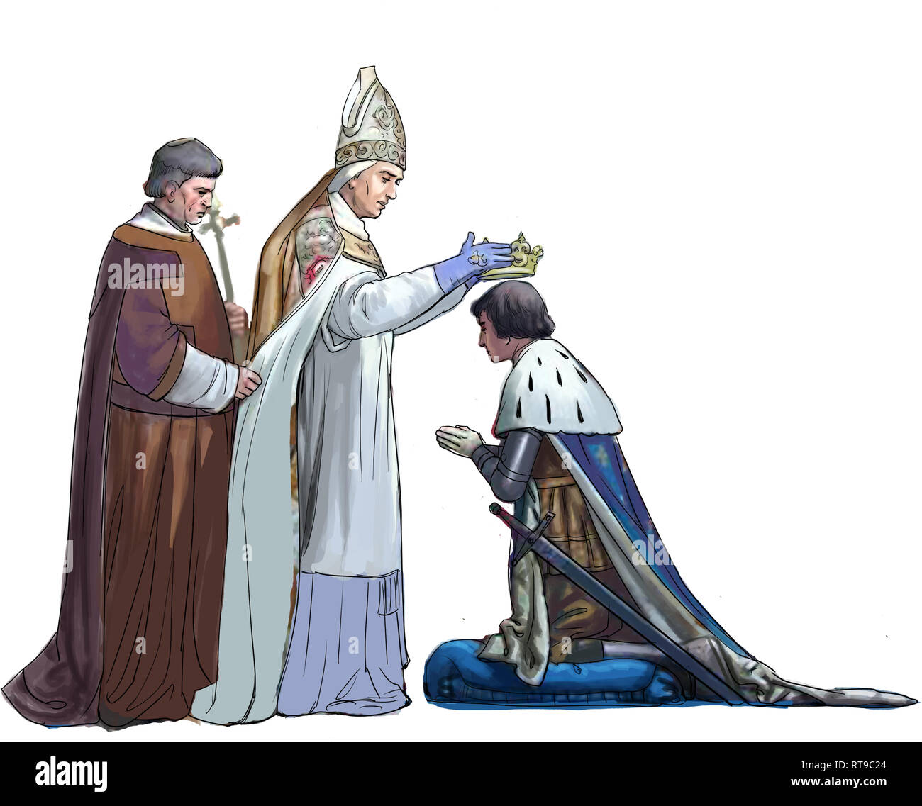 Papa religion Cut Out Stock Images & Pictures - Alamy