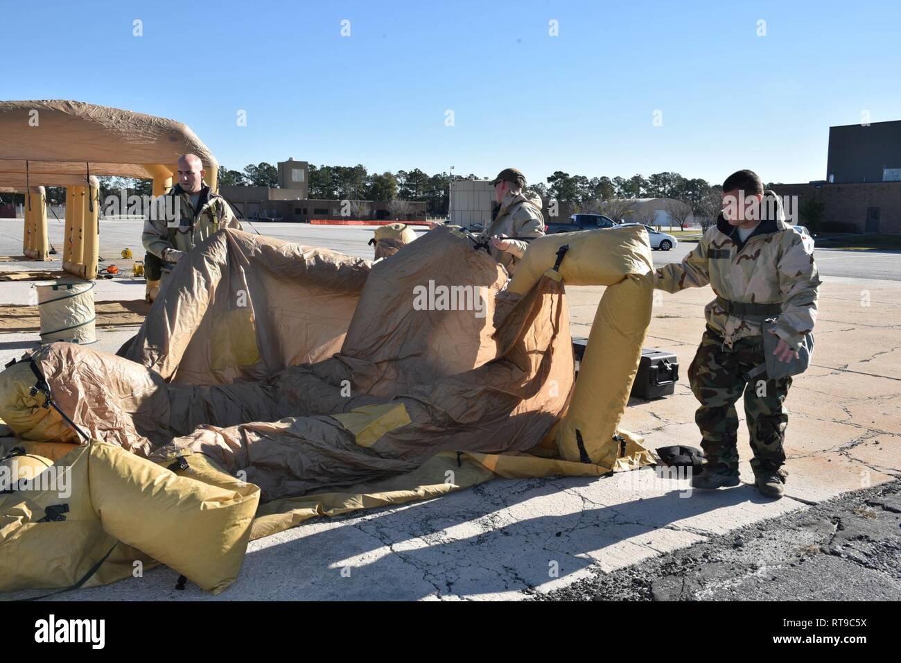 Aircrew contamination control area hi-res stock photography and images ...