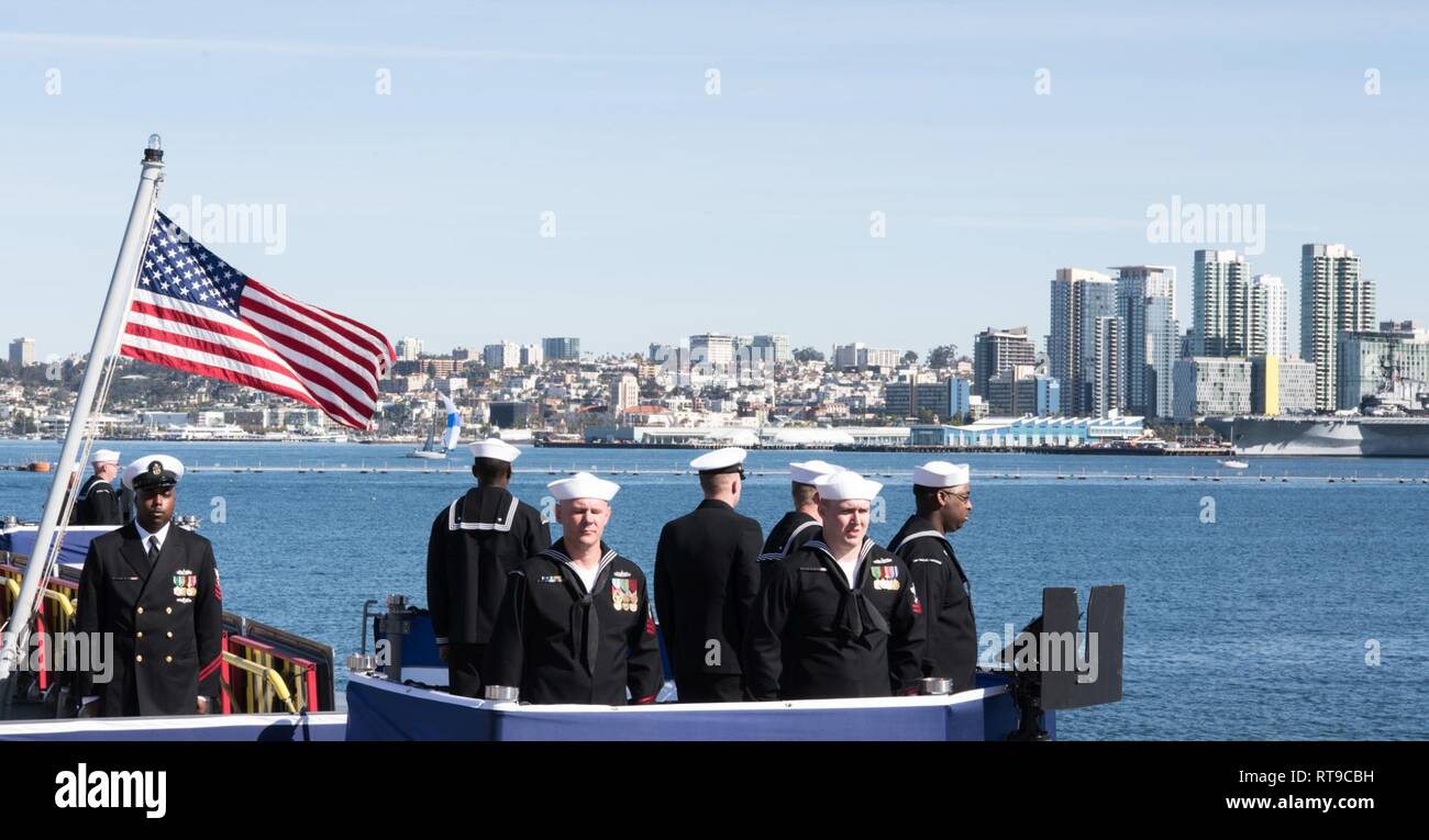 Navy commissions uss michael monsoor hi-res stock photography and ...