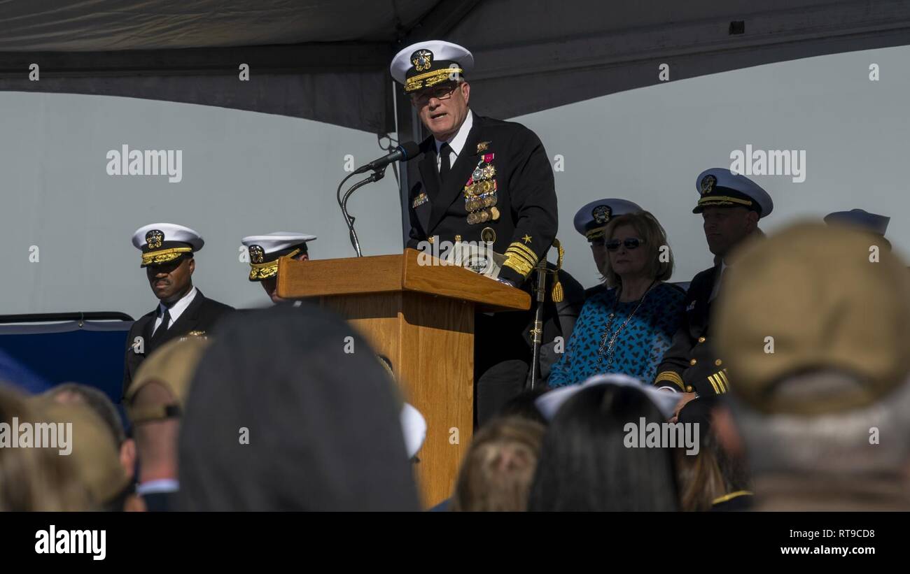 SAN DIEGO (Jan. 26, 2019) Vice Adm. Timothy Szymanski, Deputy Commander ...