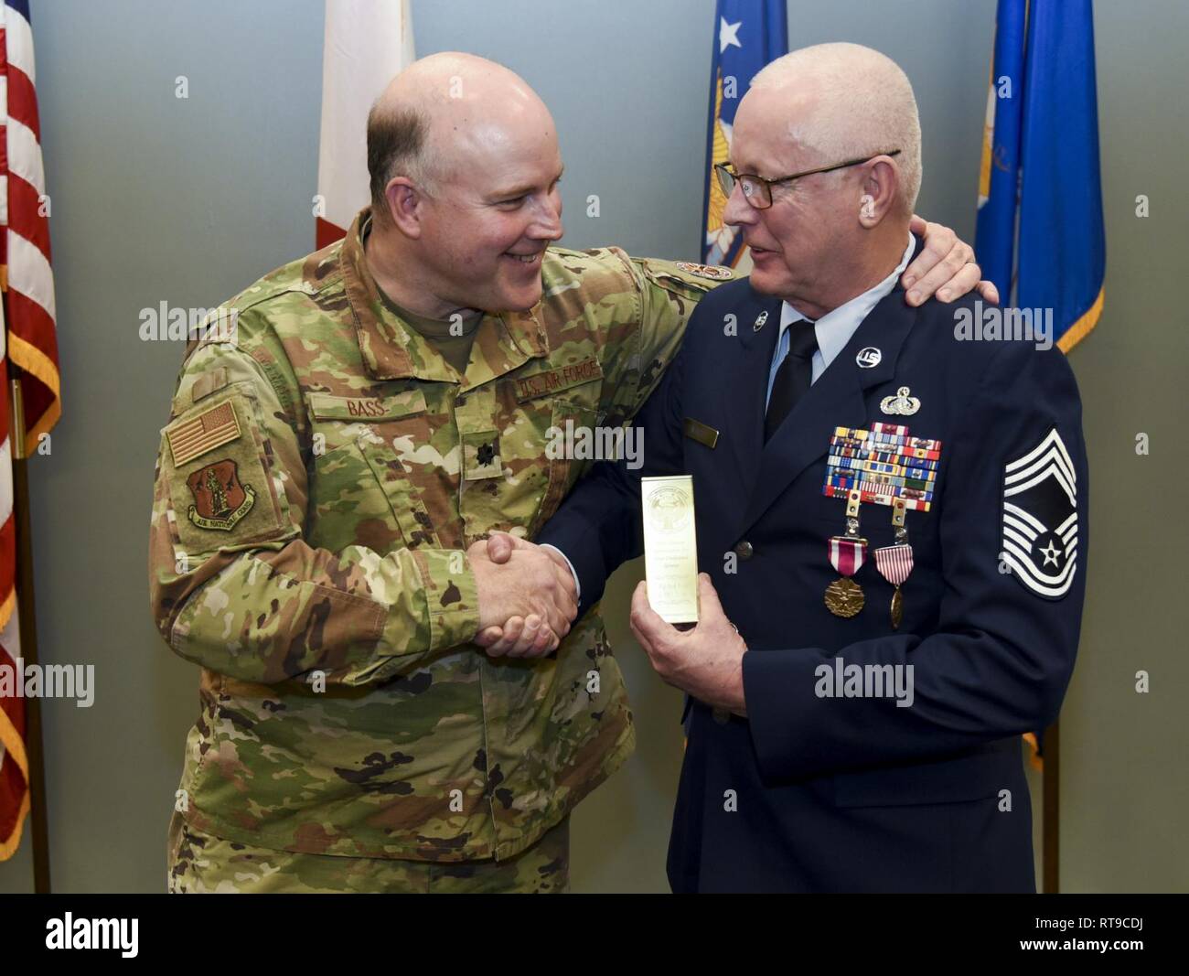Chief Master Sgt. David Wright retires from the 117th Air Refueling ...